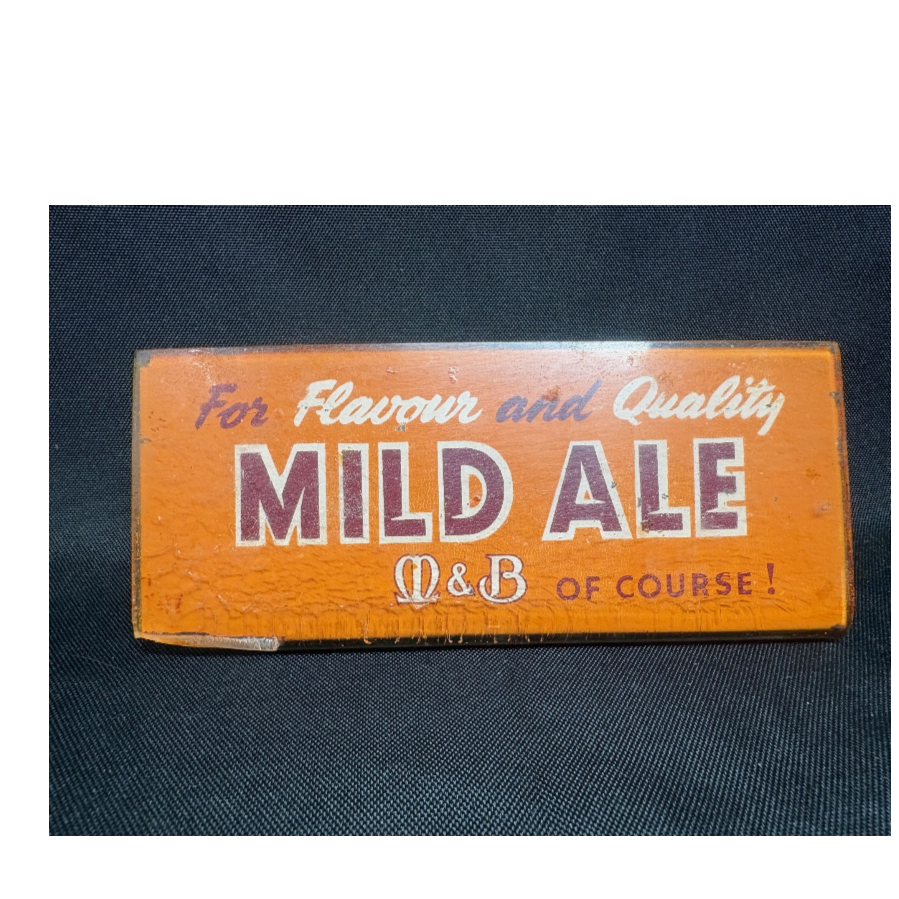Vintage 1970’s pub advertising sign for Mild Ale from M & B - VIN1213L ...